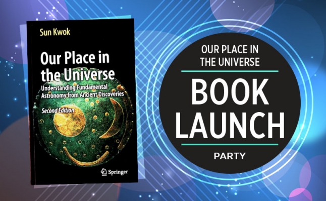 Our Place in the Universe Book Launch Party | HKU Teaching and Learning